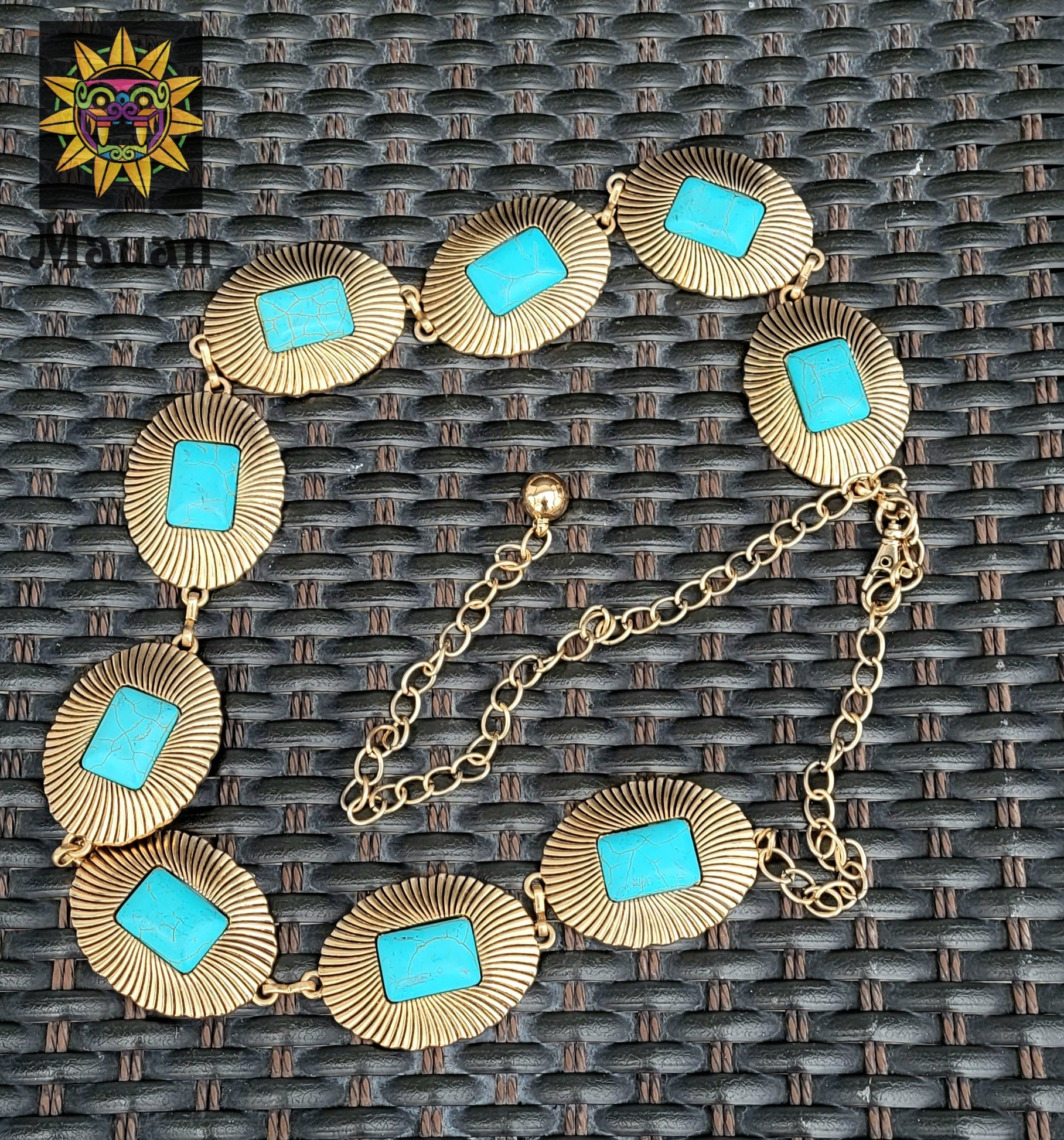 Cinturon Morning glory gold – MAUAN MÉXICO