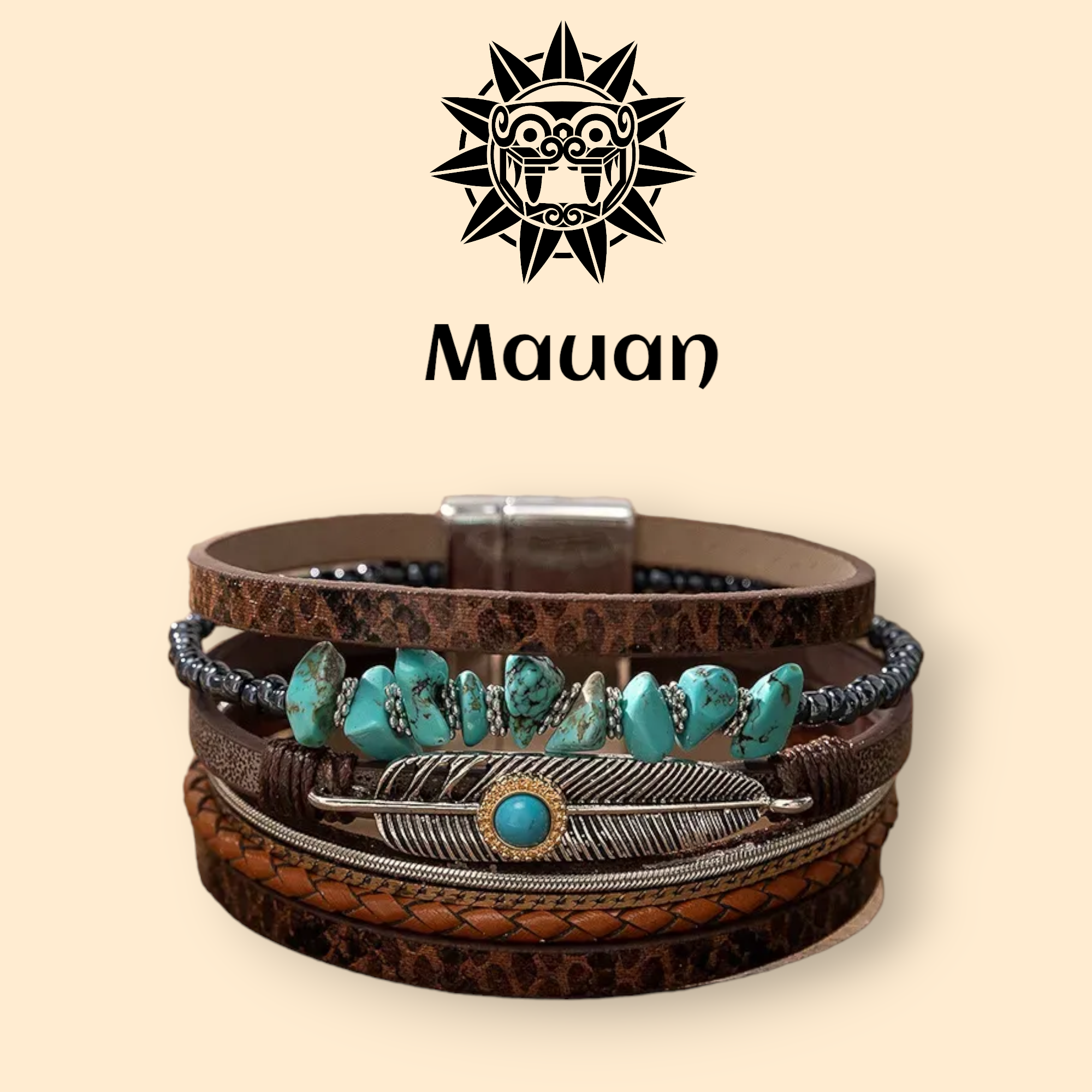 Pulcera pocahontas brown – MAUAN MÉXICO